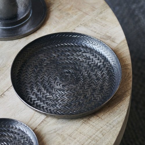 House Doctor Bakke, Rattan, Børstet Sort Finish - 20 cm - Ting til ...